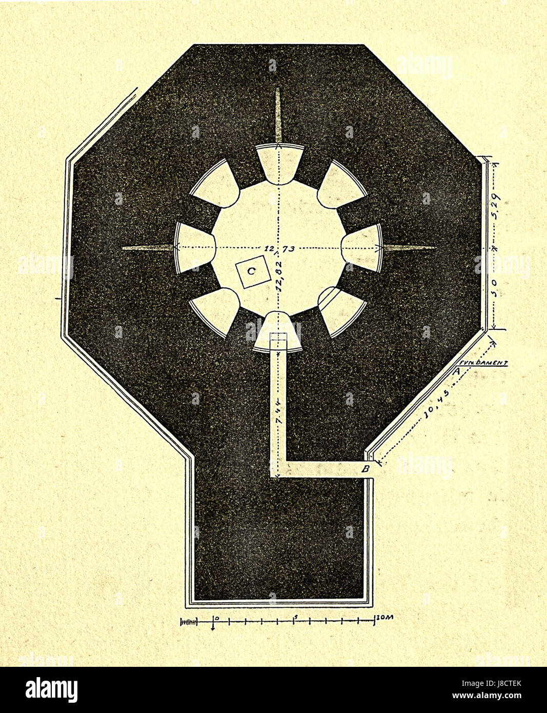 Grundriss krypta -Fotos und -Bildmaterial in hoher Auflösung – Alamy