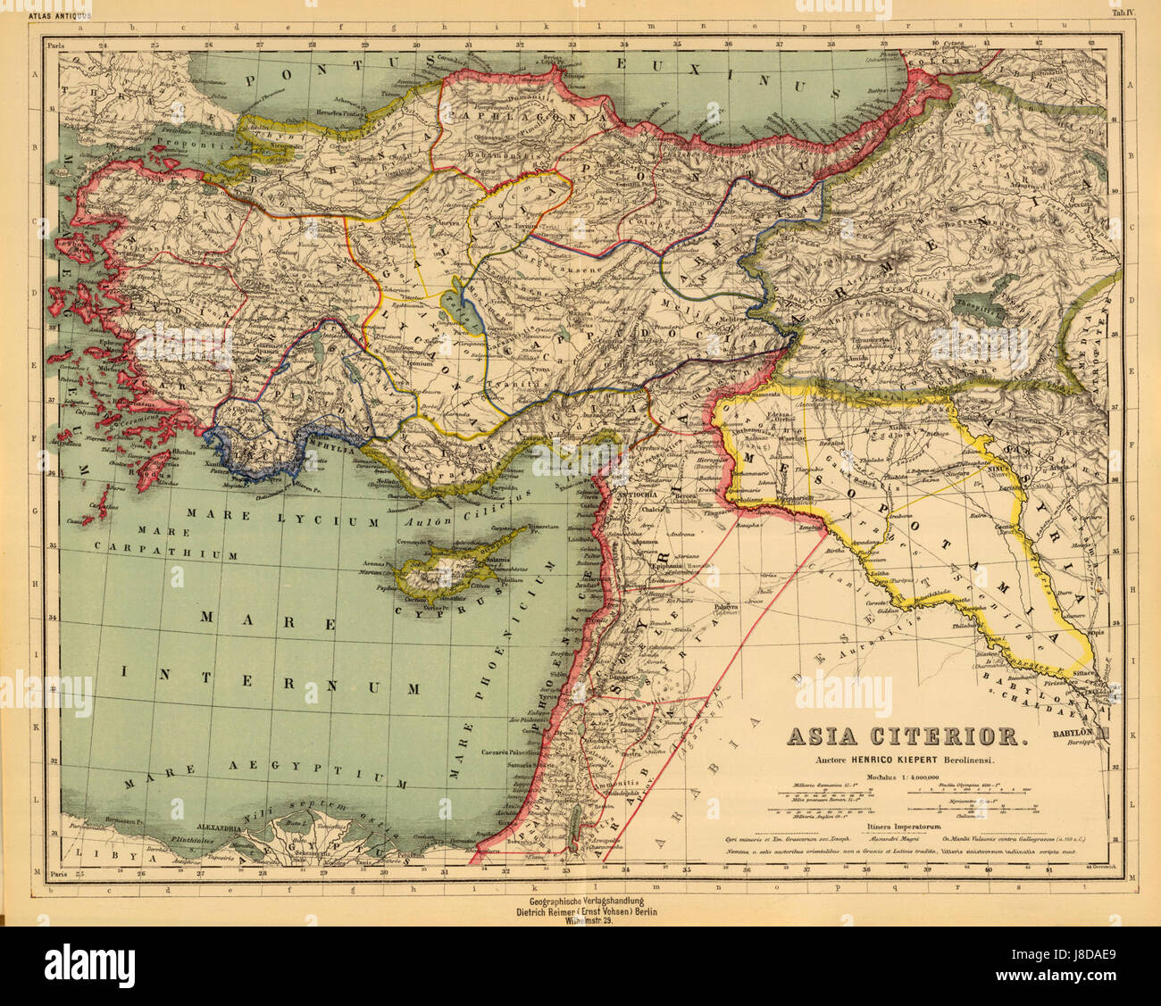 Kiepert map -Fotos und -Bildmaterial in hoher Auflösung – Alamy