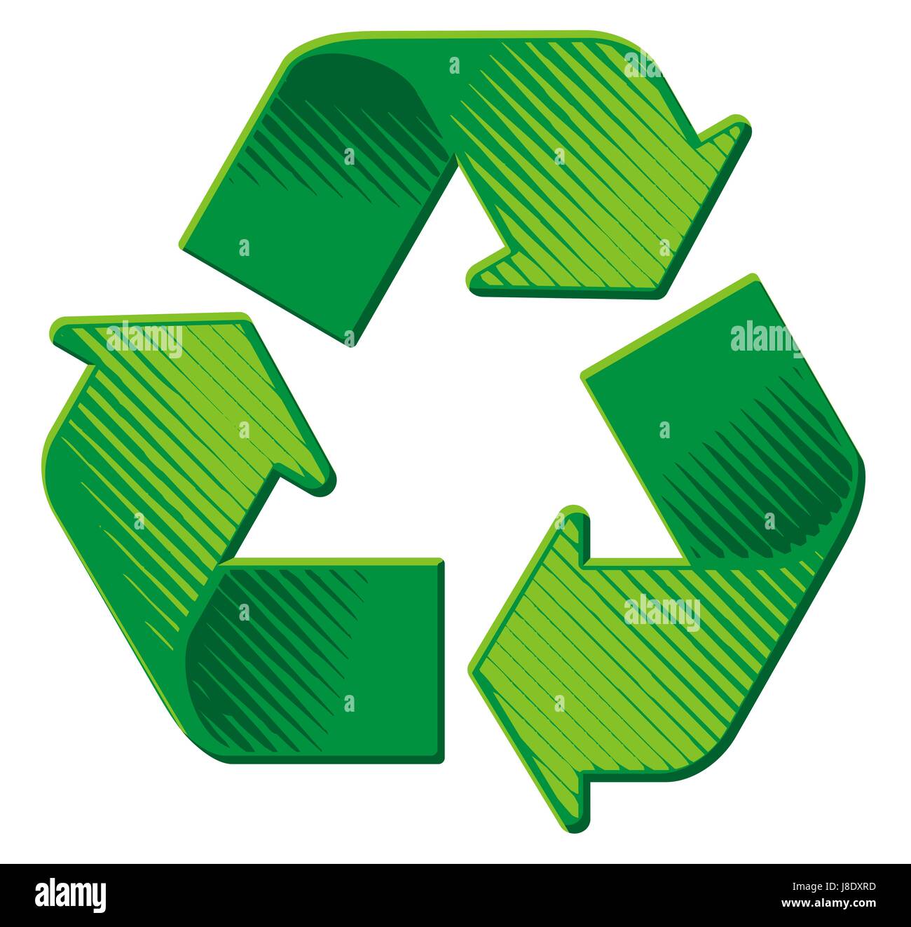 Grün, recycling, Symbol, Piktogramm, Symbol, Piktogramm, Handel-Symbol ...