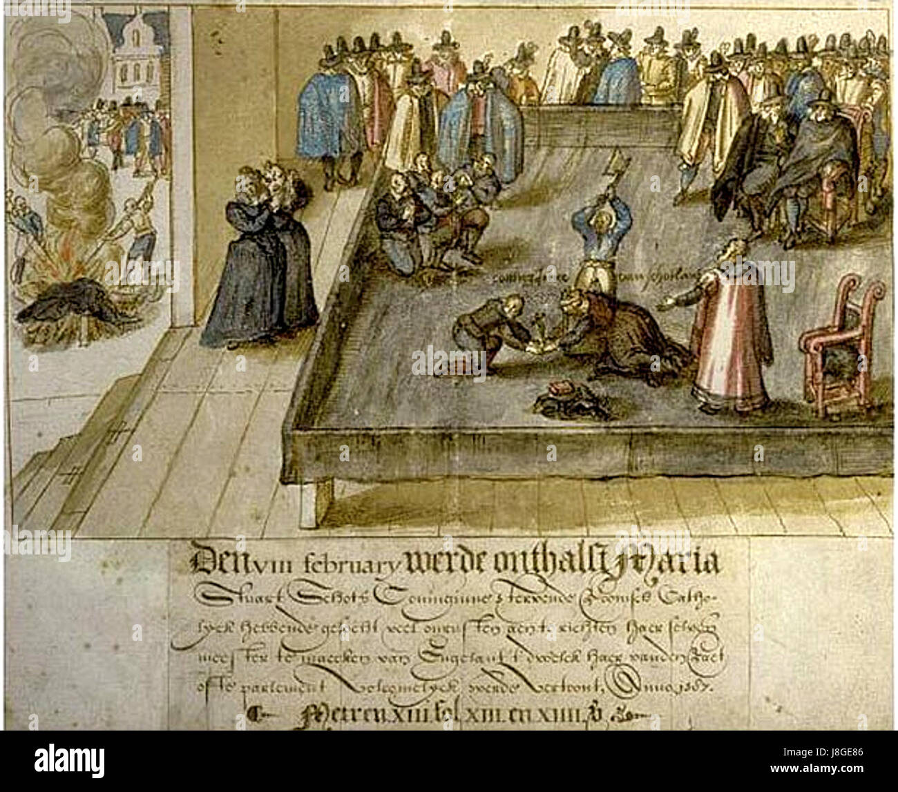 Maria stuart execution -Fotos und -Bildmaterial in hoher Auflösung – Alamy