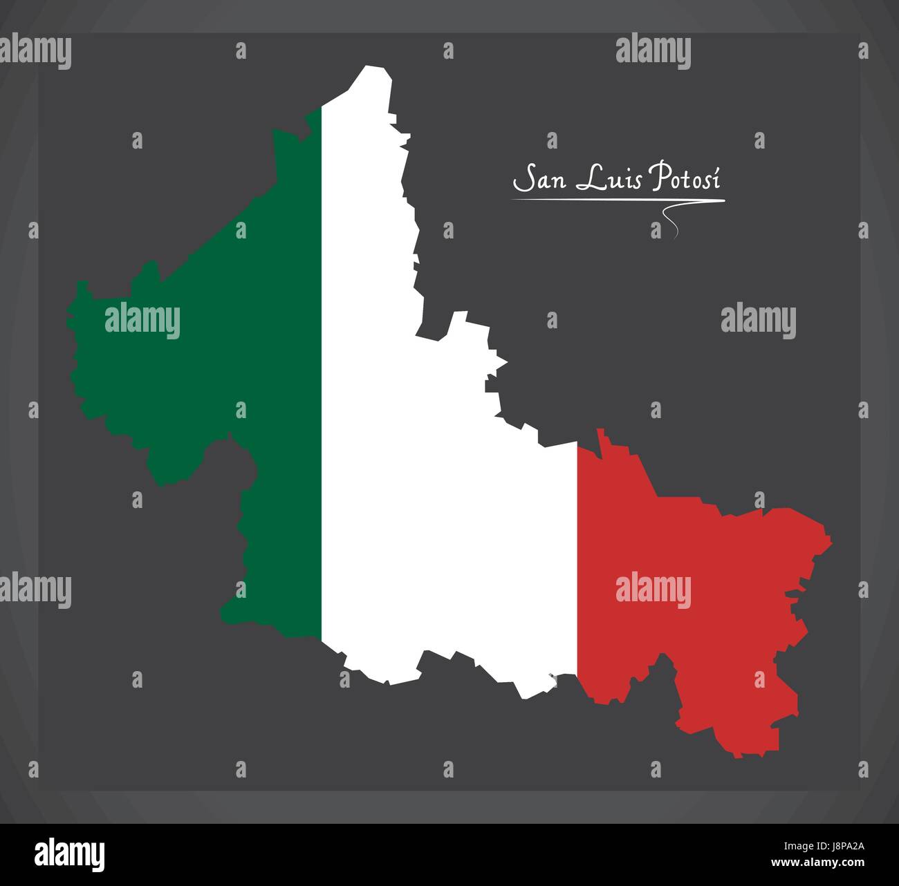 San luis flagge Stock-Vektorgrafiken kaufen - Alamy