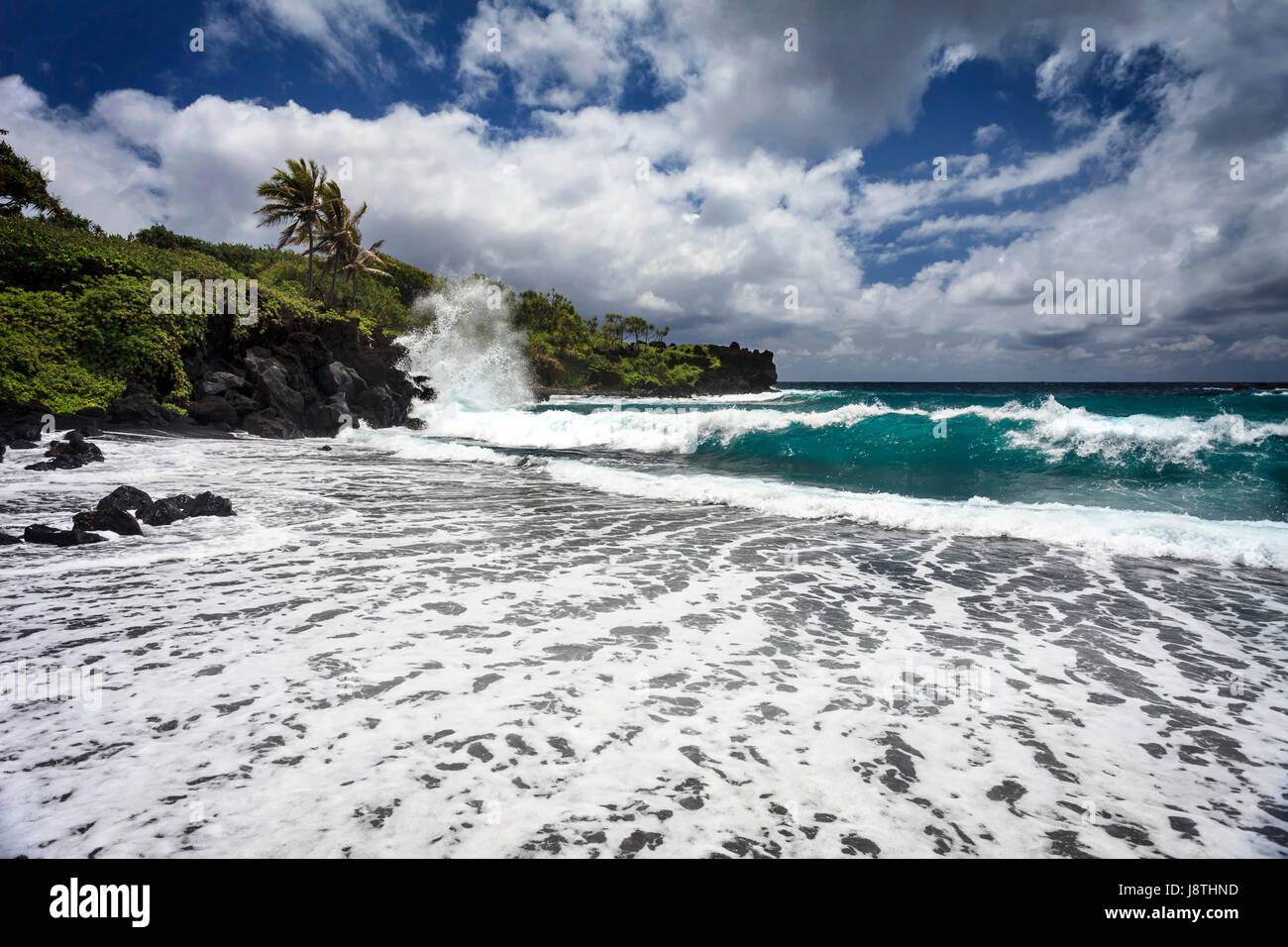 Waianapanapa state park hawaiian state parks -Fotos und -Bildmaterial ...