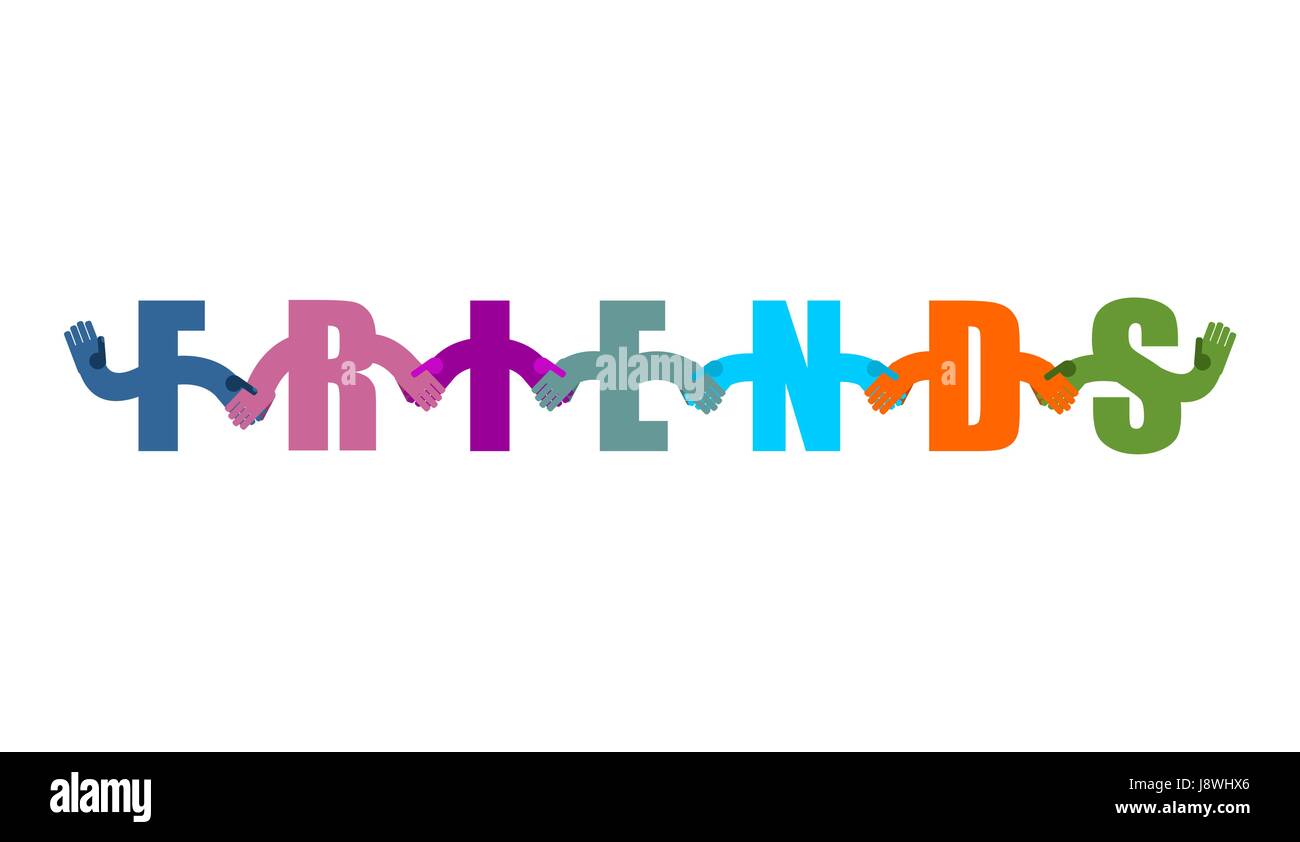 Freundschaft Logo Stockfotos und -bilder Kaufen - Alamy