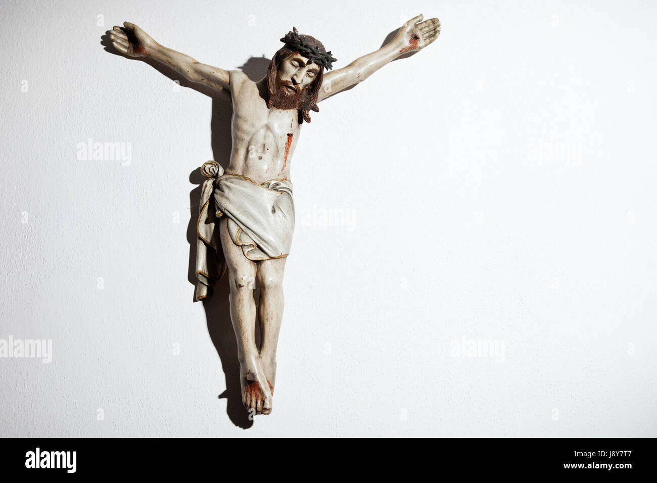 Jesus christ crucified old crucifix -Fotos und -Bildmaterial in hoher Auflösung – Alamy