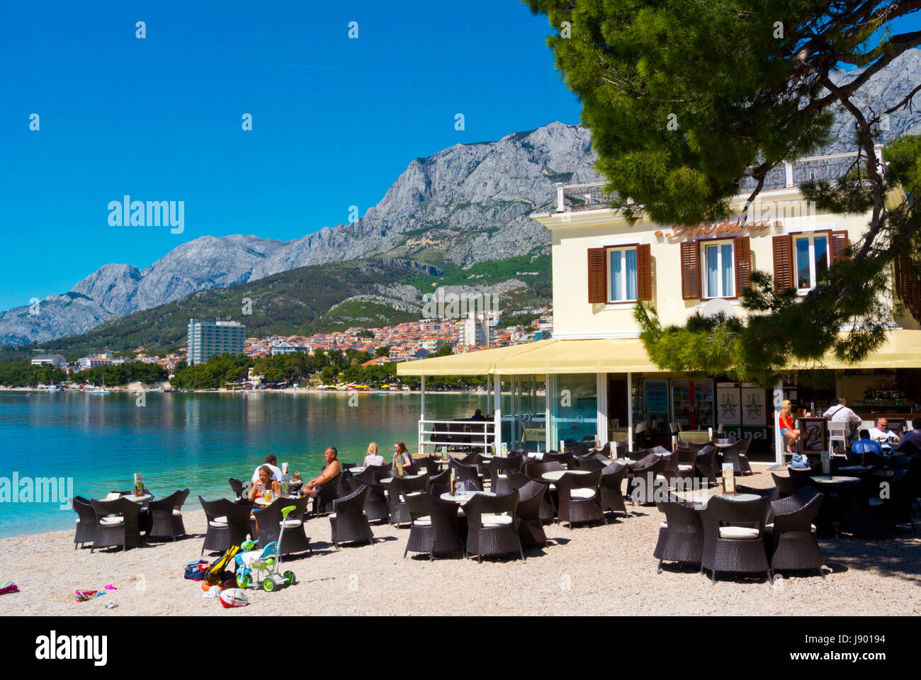 Makarska beach croatia -Fotos und -Bildmaterial in hoher Auflösung – Alamy
