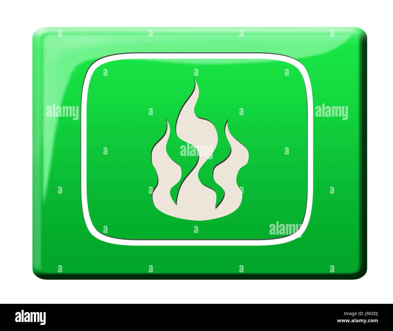 symbolisch, Hitze, Feuer, Brand, Taste, Lagerfeuer, Flamme, Piktogramm ...