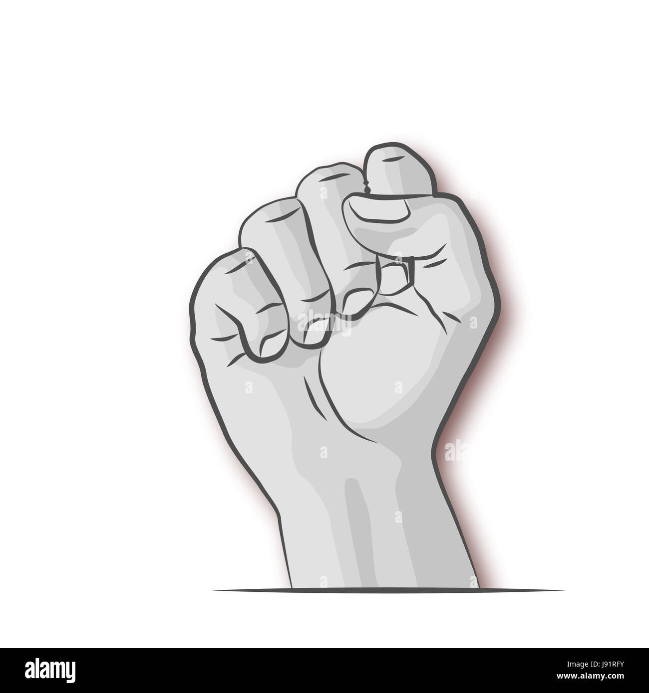 zeigen, zeigen, Hand, Finger, Kampf, kämpfen, Faust, Zeigefinger ...