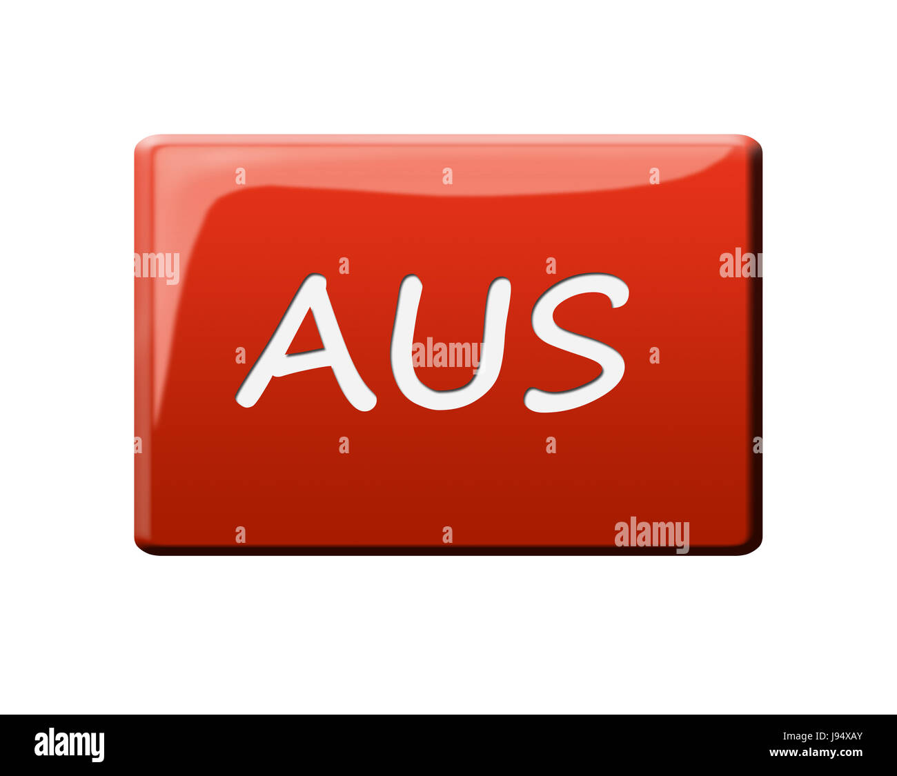 isoliert, Ende, aus, Knopf, Stop, Piktogramm, Symbol, Piktogramm ...