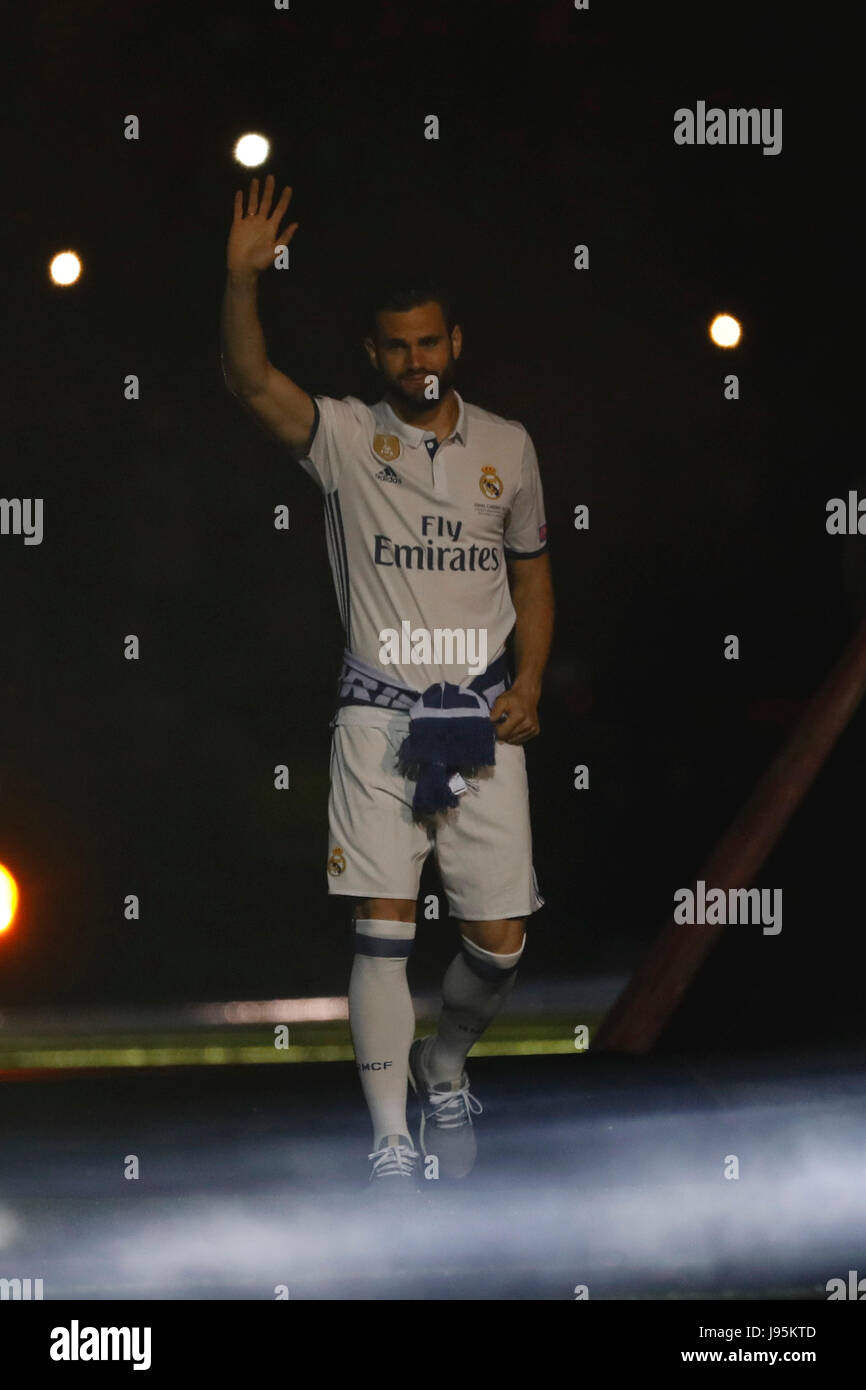 Madrid, Spanien. 4. Juni 2017. Jose I. Fernandez Iglesias (6) Real ...