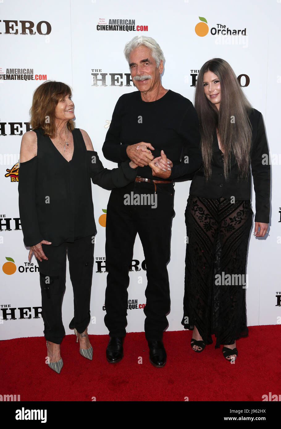 Hollywood, Kalifornien, USA. 5. Juni 2017. Katharine Ross, Sam Elliott ...