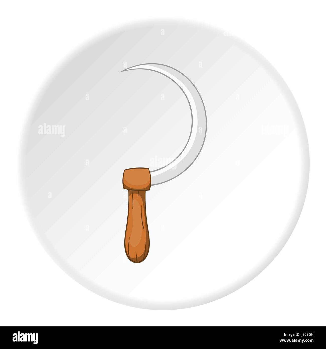 Mähen cartoon Ausgeschnittene Stockfotos und -bilder - Alamy