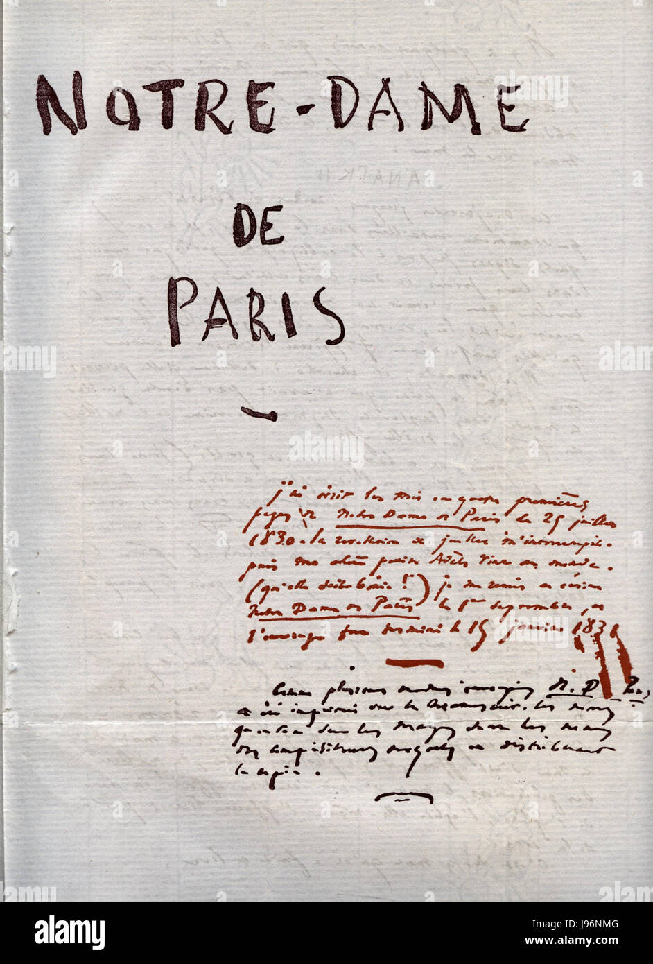 Victor hugo roman notre dame von paris -Fotos und -Bildmaterial in ...