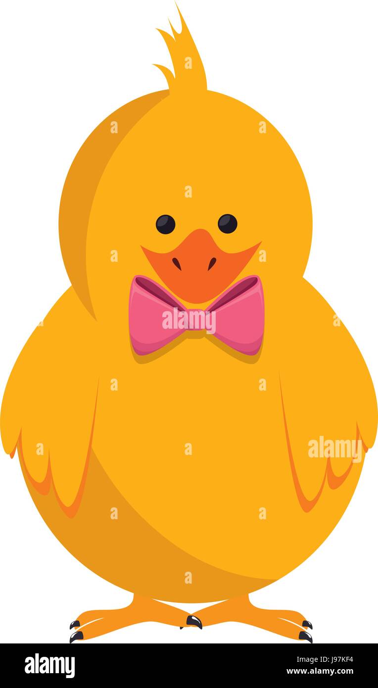 Kleines Huhn cartoon Stock-Vektorgrafik - Alamy