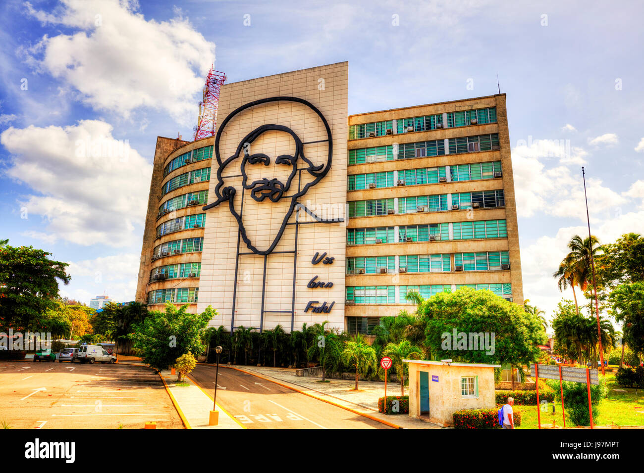 Fidel castro skulptur in revolution square havanna kuba -Fotos und ...
