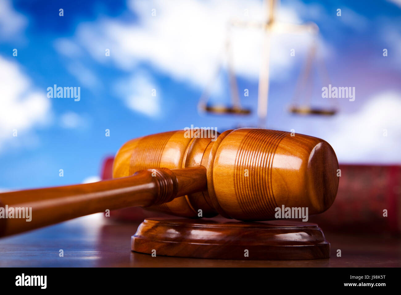 der Gerechtigkeit, Richter, Urteil, rechts-, Hammer, Hammer, Hammer ...