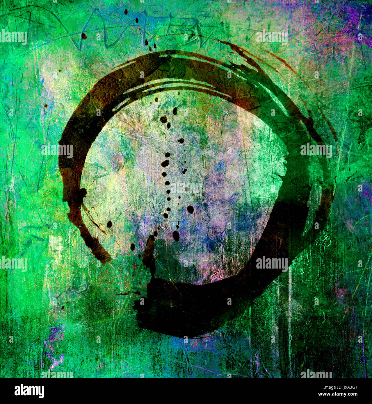 Enso symbol zen Stockfotografie - Alamy