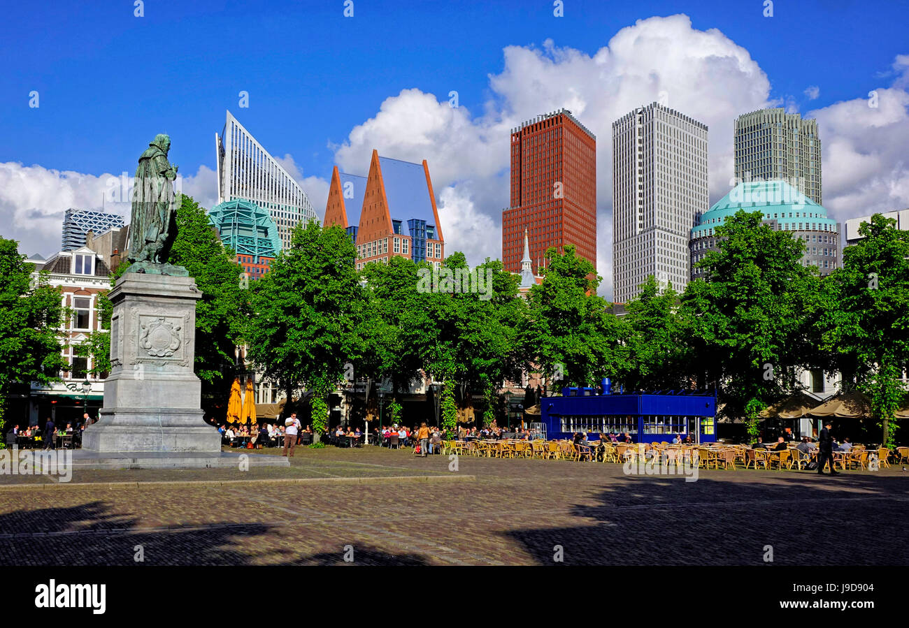 Statue von Wilhelm von Oranien auf Plein Platz in den Haag, Zuid ...