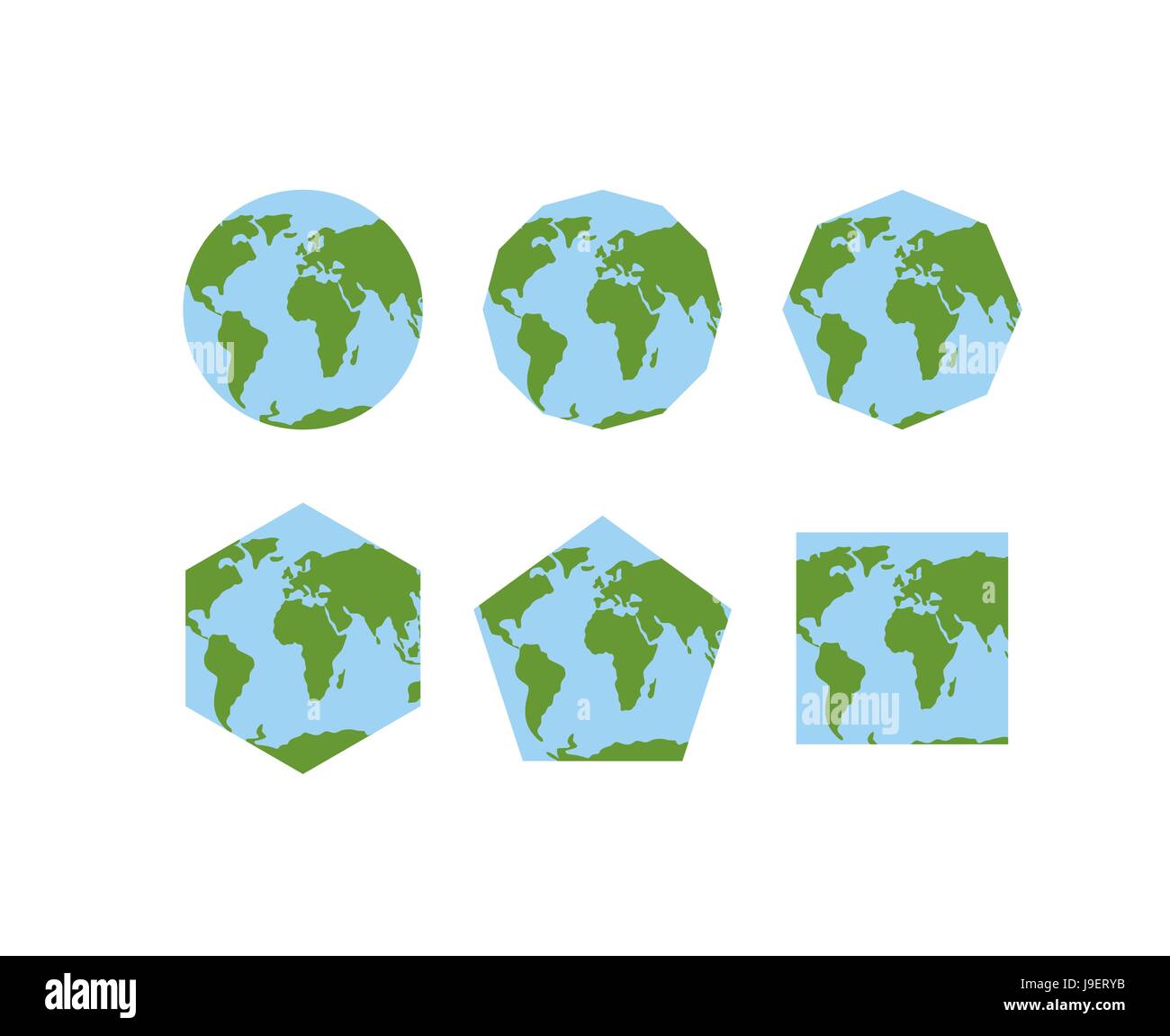 Kontinente der erde Stock-Vektorgrafiken kaufen - Seite 2 - Alamy