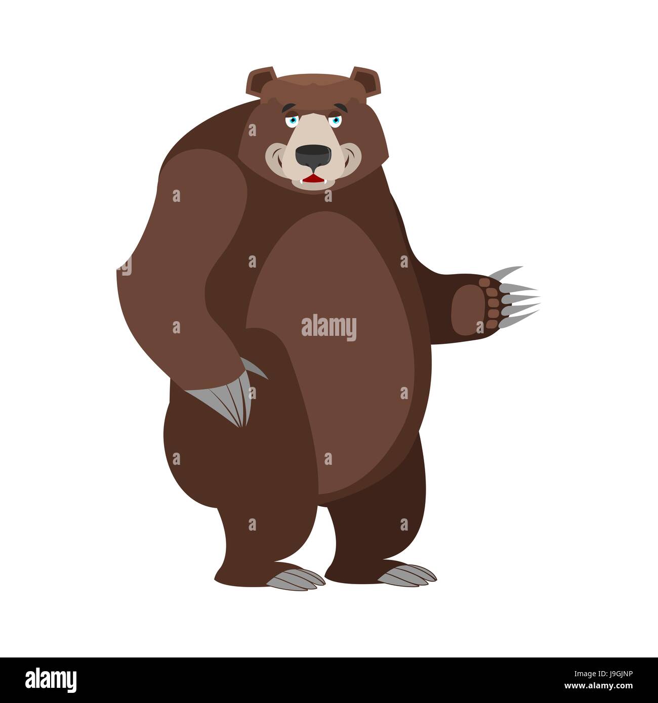 Bear hind legs Stock-Vektorgrafiken kaufen - Alamy