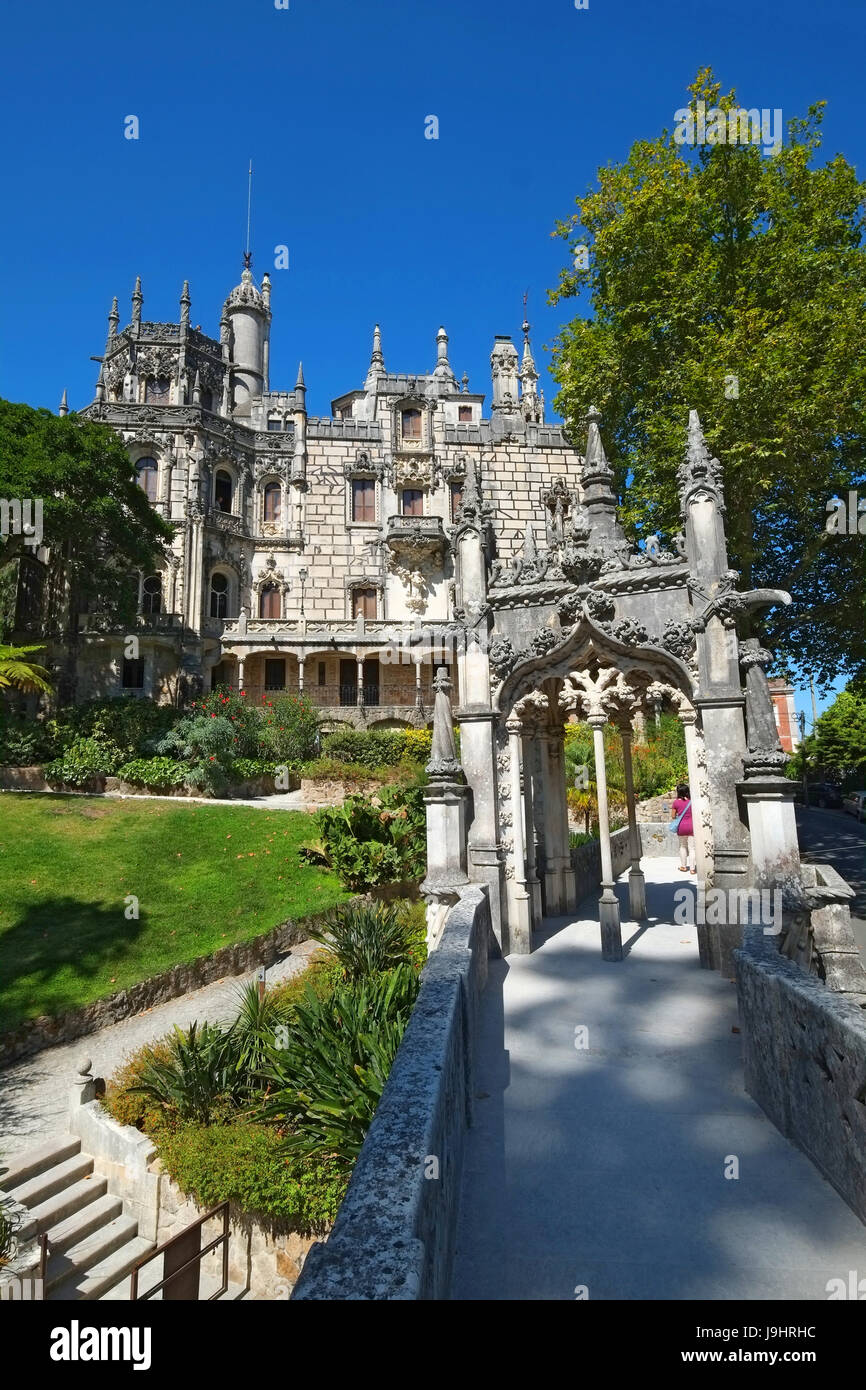 Quinta da Regaleira Estate Sintra Portugal Stockfotografie - Alamy