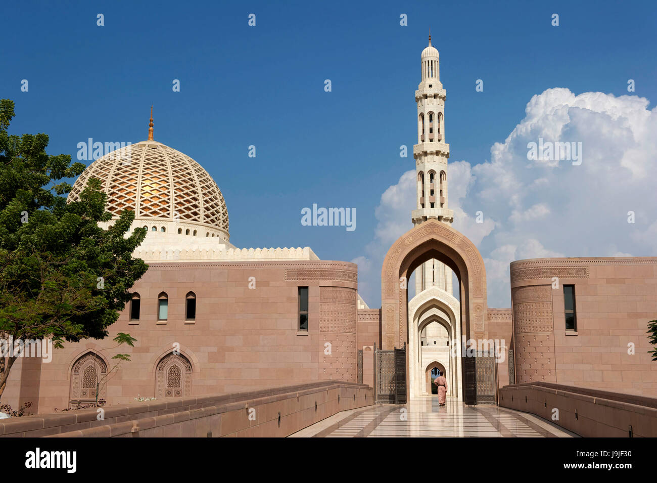 Sultanat von Oman, Arabische Halbinsel, Muscat, Moschee, Sultan-Qabus ...