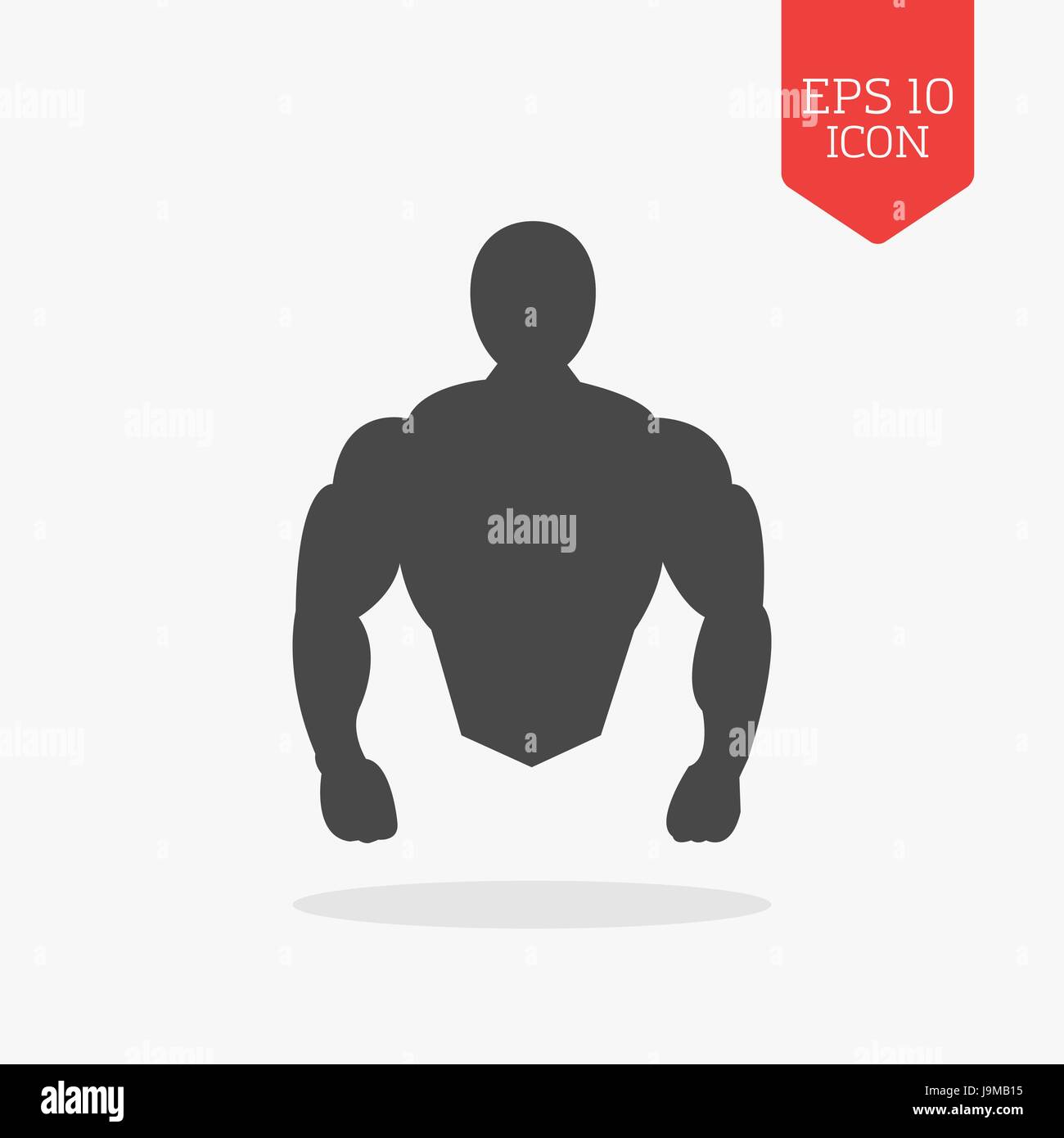 Biceps Strong Arm Muscle Icon Stockfotos und -bilder Kaufen - Alamy