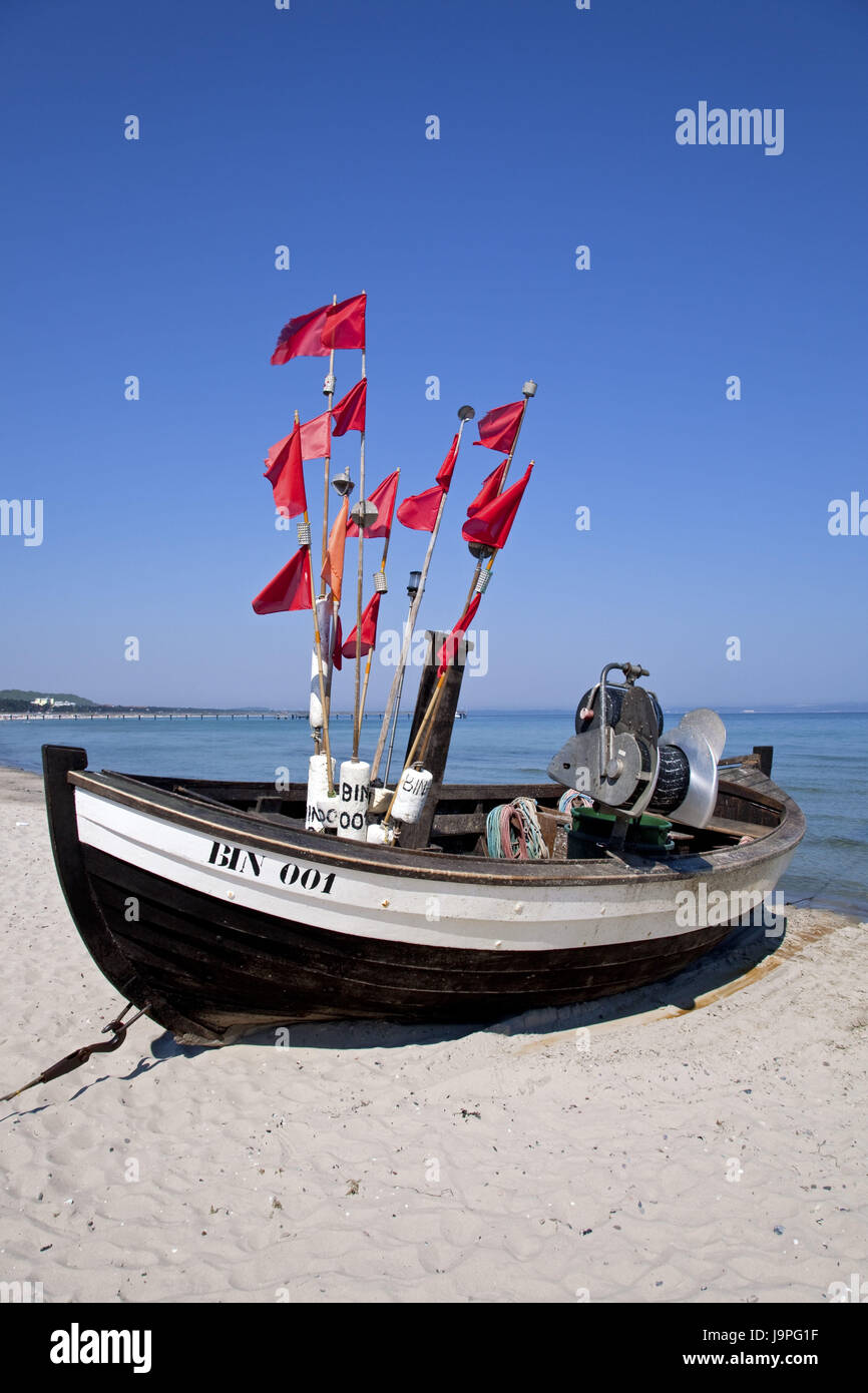 Deutschland, Mecklenburg-Vorpommern, Ostsee, Insel Rügen, Ostsee Bad ...