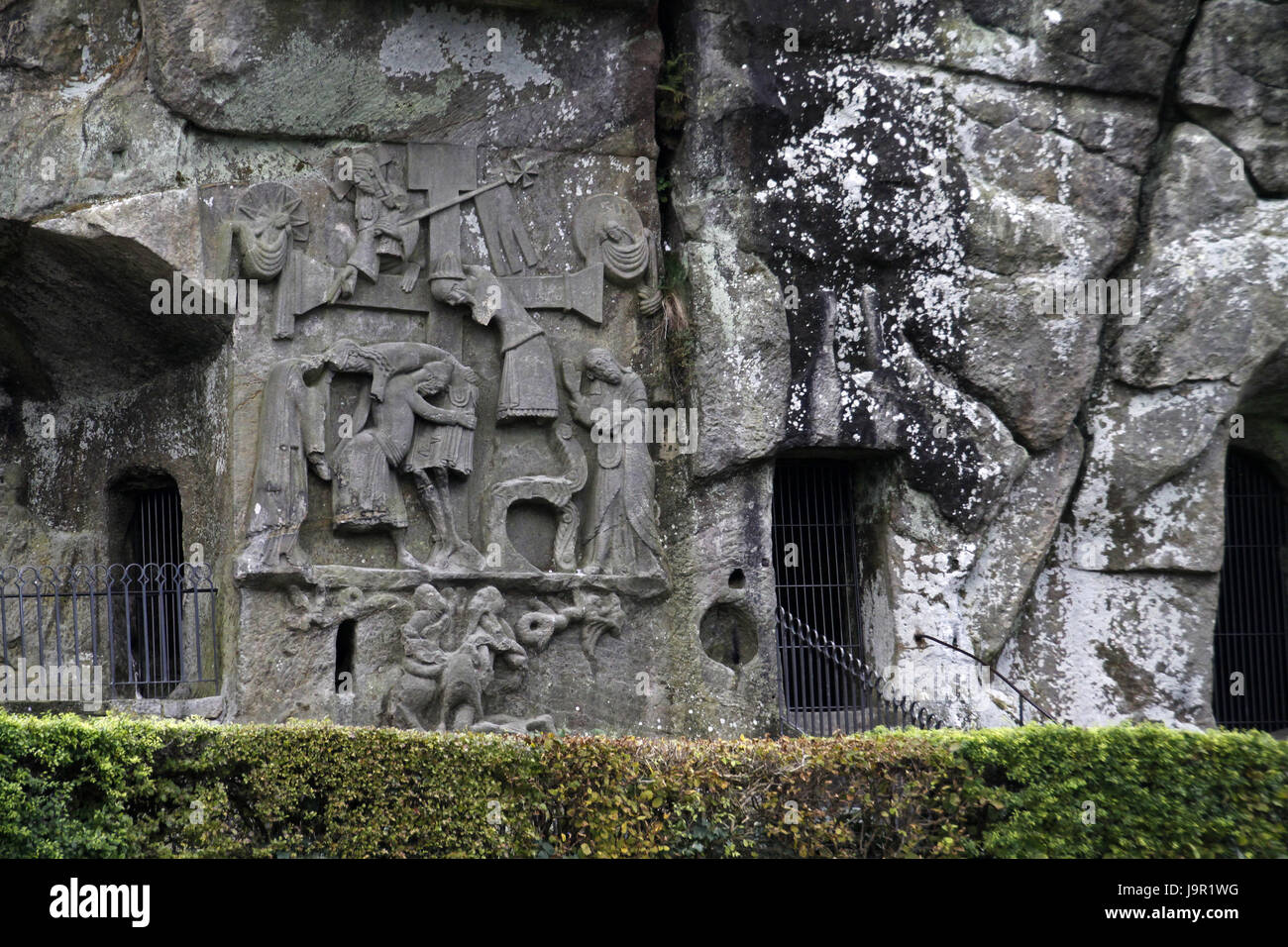 Relief Externsteine Stockfotos und -bilder Kaufen - Alamy