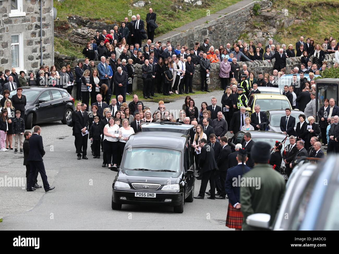 Trauernden folgen den Trauerzug von Manchester Bombe Opfer Eilidh ...
