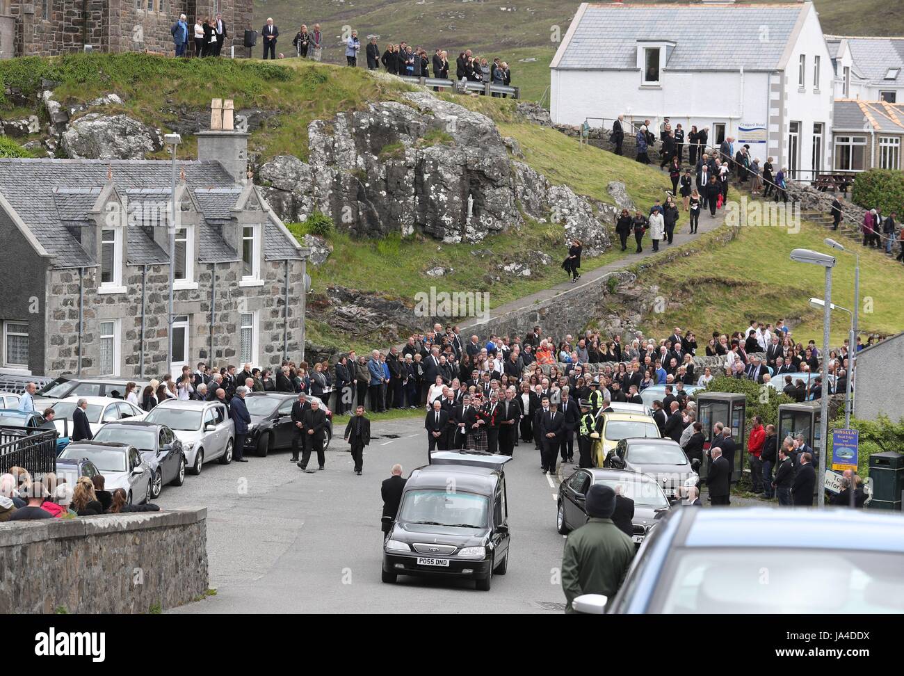 Trauernden folgen den Trauerzug von Manchester Bombe Opfer Eilidh ...