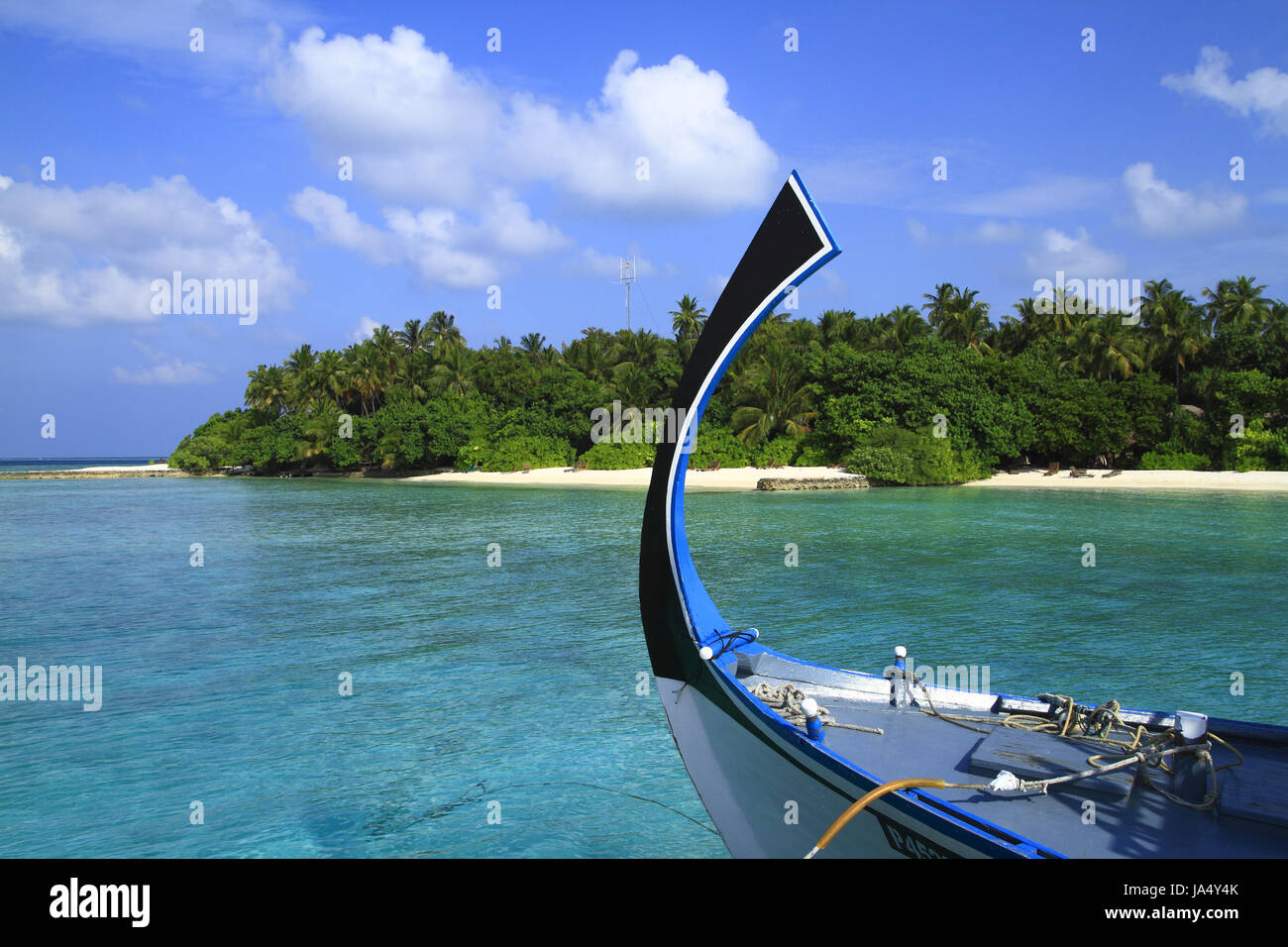 Himmel, Paradies, Strand, Meer, Strand, Meer, Malediven, Türkis ...