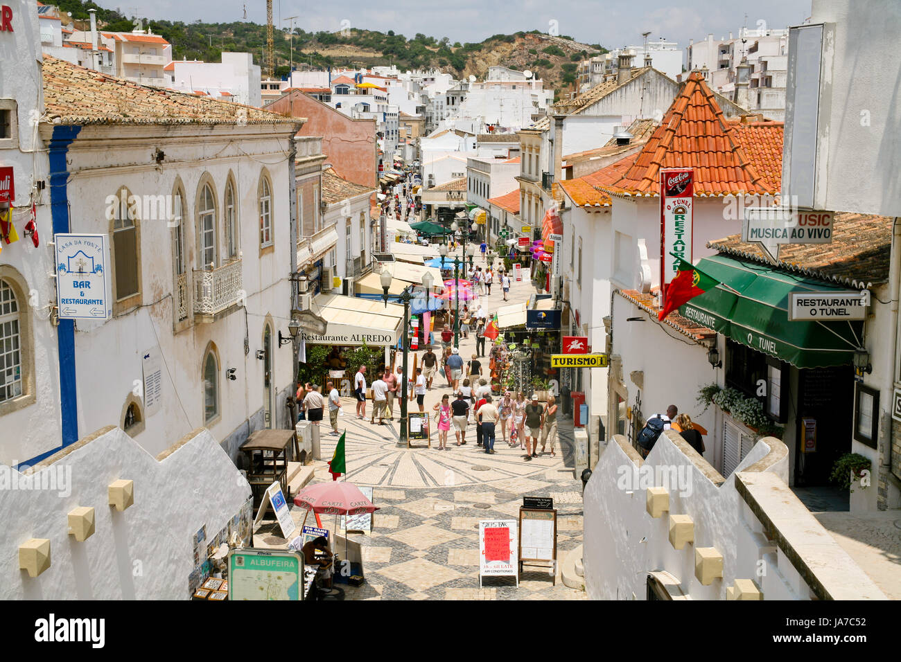 Albufeira Promenade Stockfotos und -bilder Kaufen - Alamy