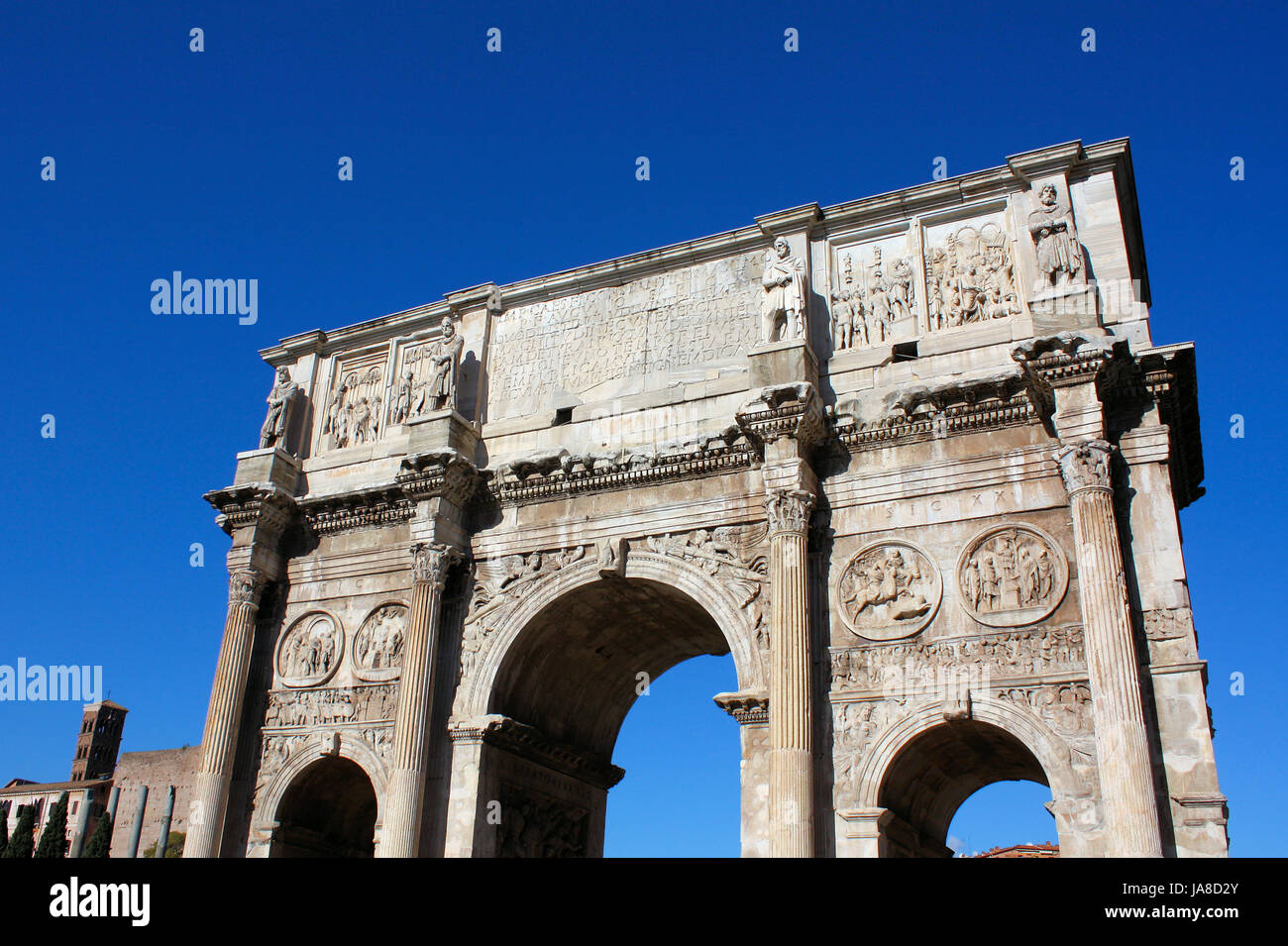 historisch, antik, Roma, Relief, Triumphbogen, Kreisbogen, Rom, Italien ...