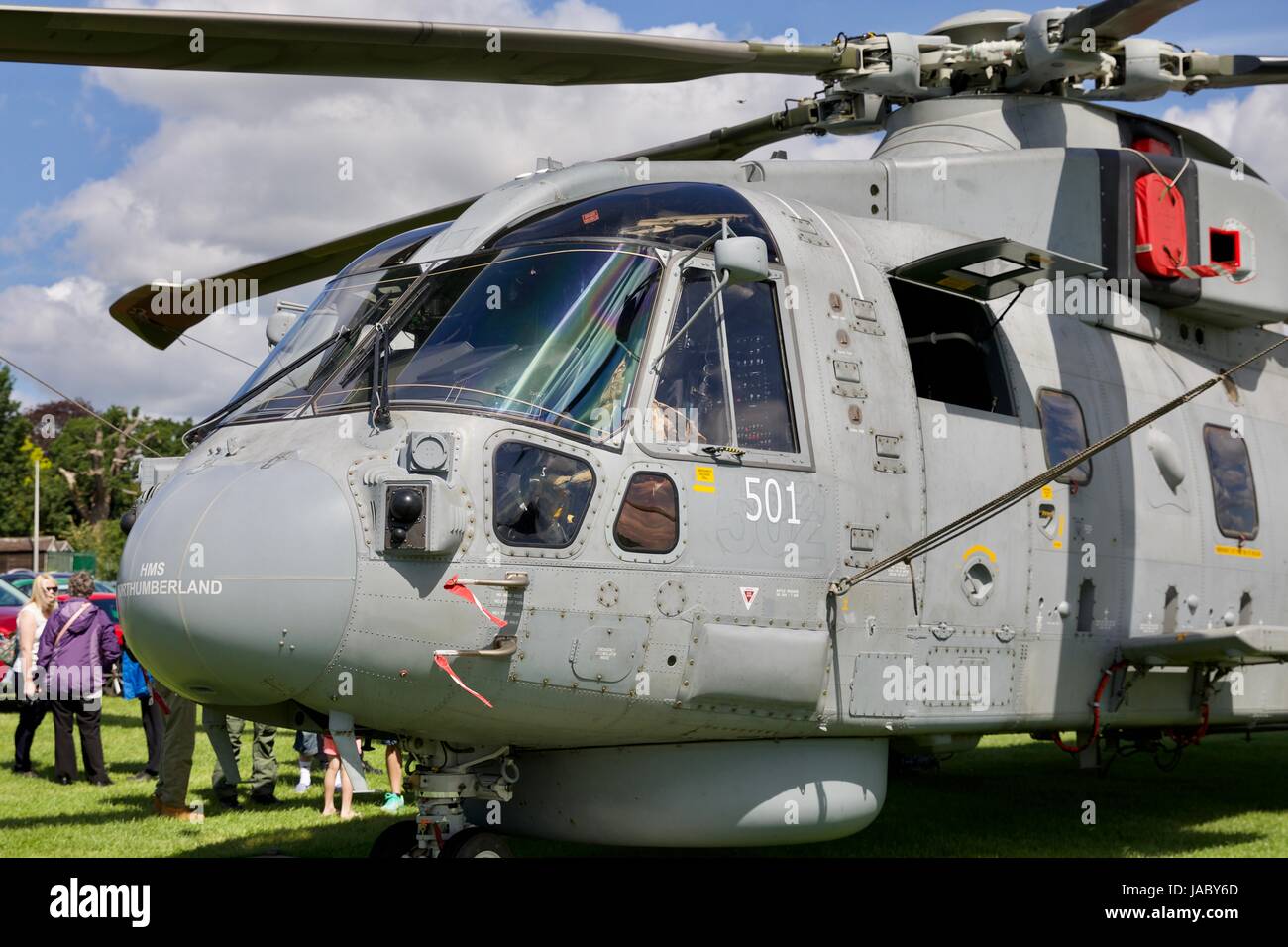 AgustaWestland königliche Marine Merlin Hubschrauber Stockfotografie ...