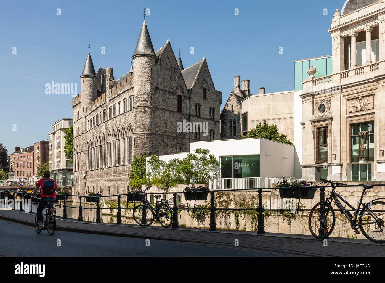 Geeraard Das Teufelsschloss Stockfotos und -bilder Kaufen - Alamy