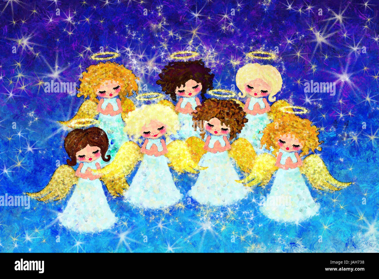 Engel singen -Fotos und -Bildmaterial in hoher Auflösung – Alamy