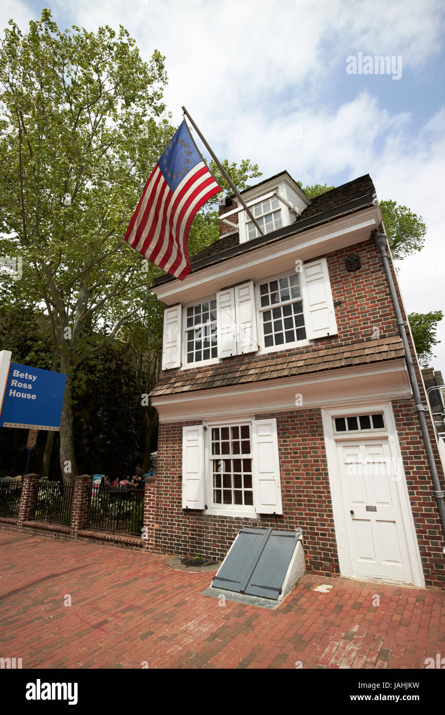 Historisches betsy ross haus -Fotos und -Bildmaterial in hoher Auflösung – Alamy