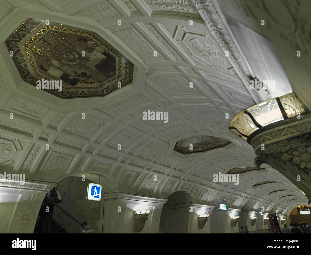 Belorusskaya moscow metro station -Fotos und -Bildmaterial in hoher ...