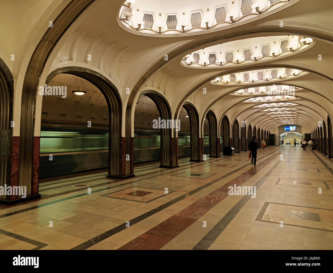 Moskauer Metro, Metrostation Majakovskaja, Untergrund-Übersetzer ...