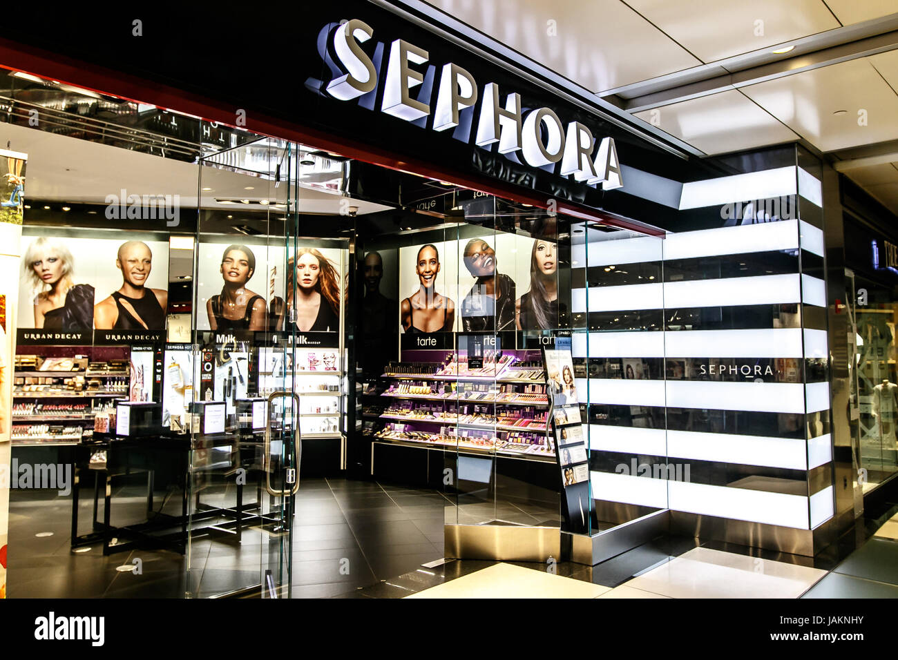 Inside Sephora Store