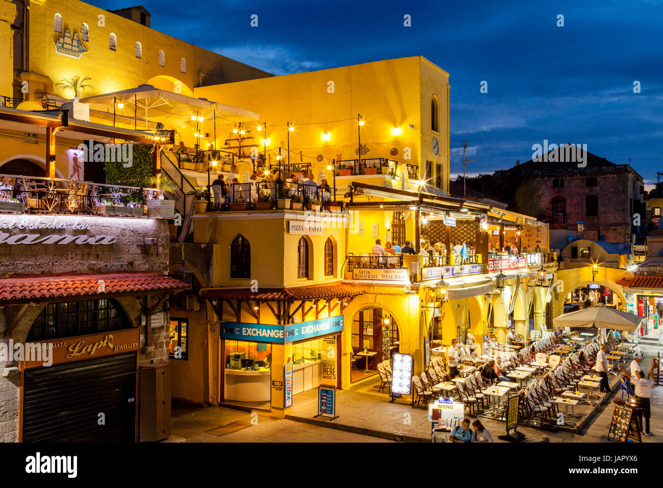 Rhodos Altstadt Stockfotos und -bilder Kaufen - Alamy