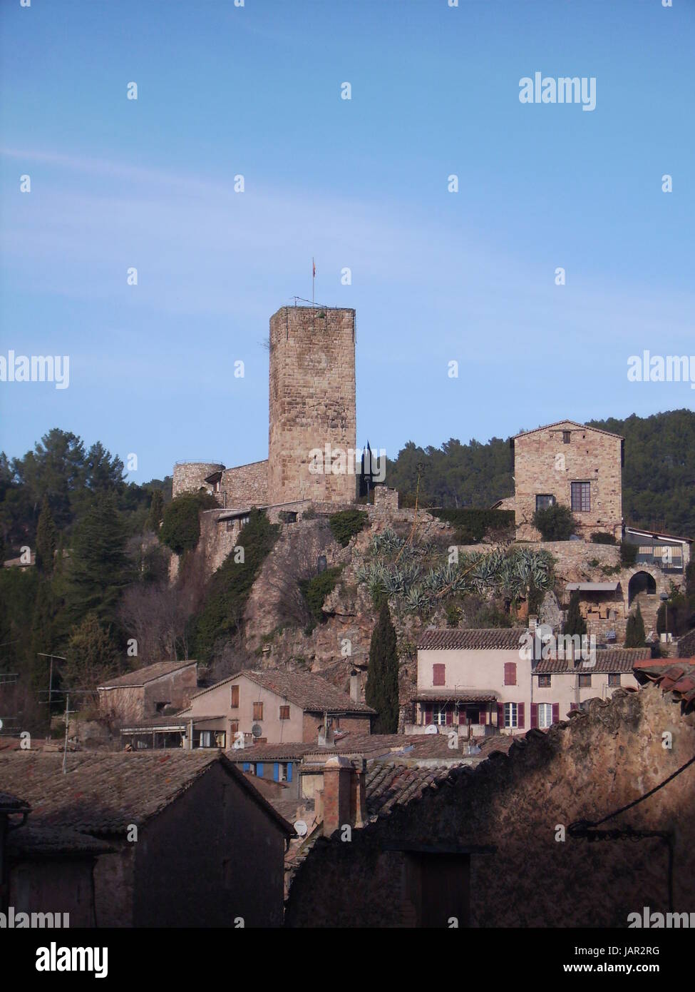 Medieval village of les arcs sur argens -Fotos und -Bildmaterial in ...