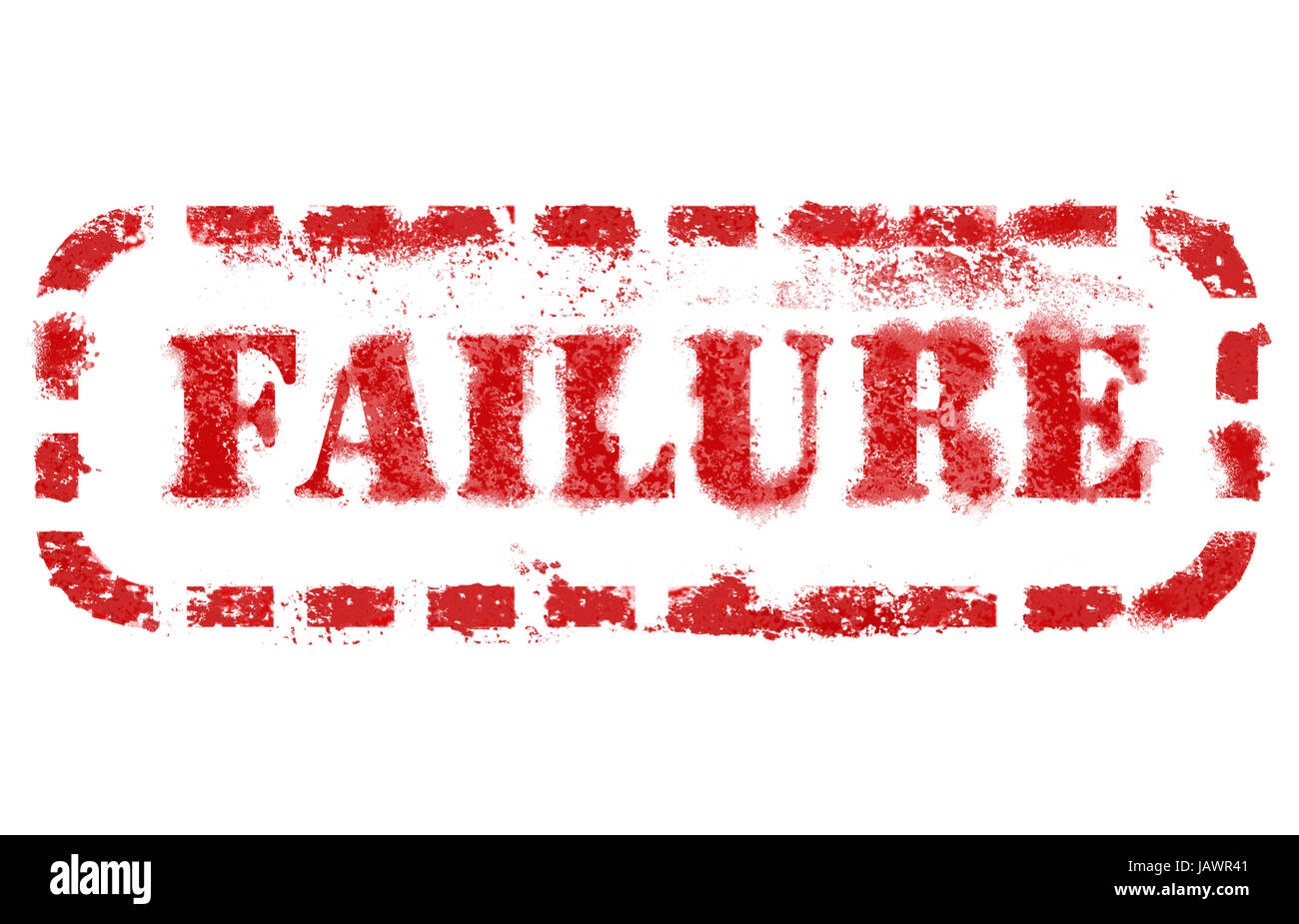 Failure stamp over white background -Fotos und -Bildmaterial in hoher ...