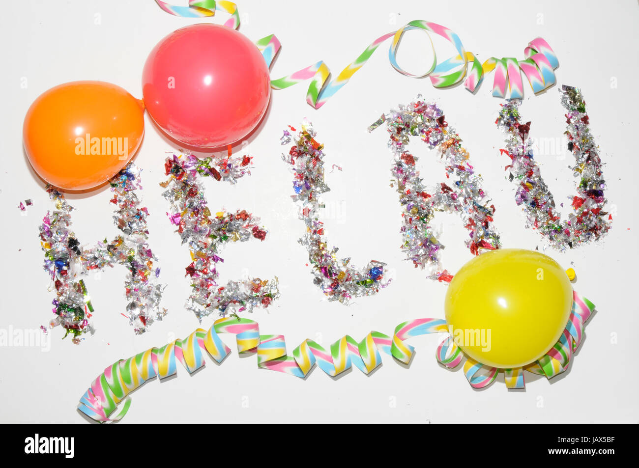 Helau, Fastnacht, Fasching, Karneval, Konfetti, Bunt, Brauch, Närrisch ...