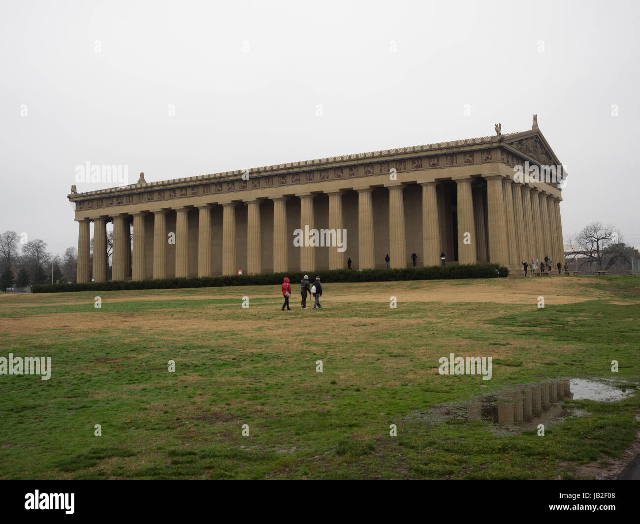 Der Parthenon Tempel Rekonstruktion von der Akropolis in Athen, Griechenland, neu in Nashville ...
