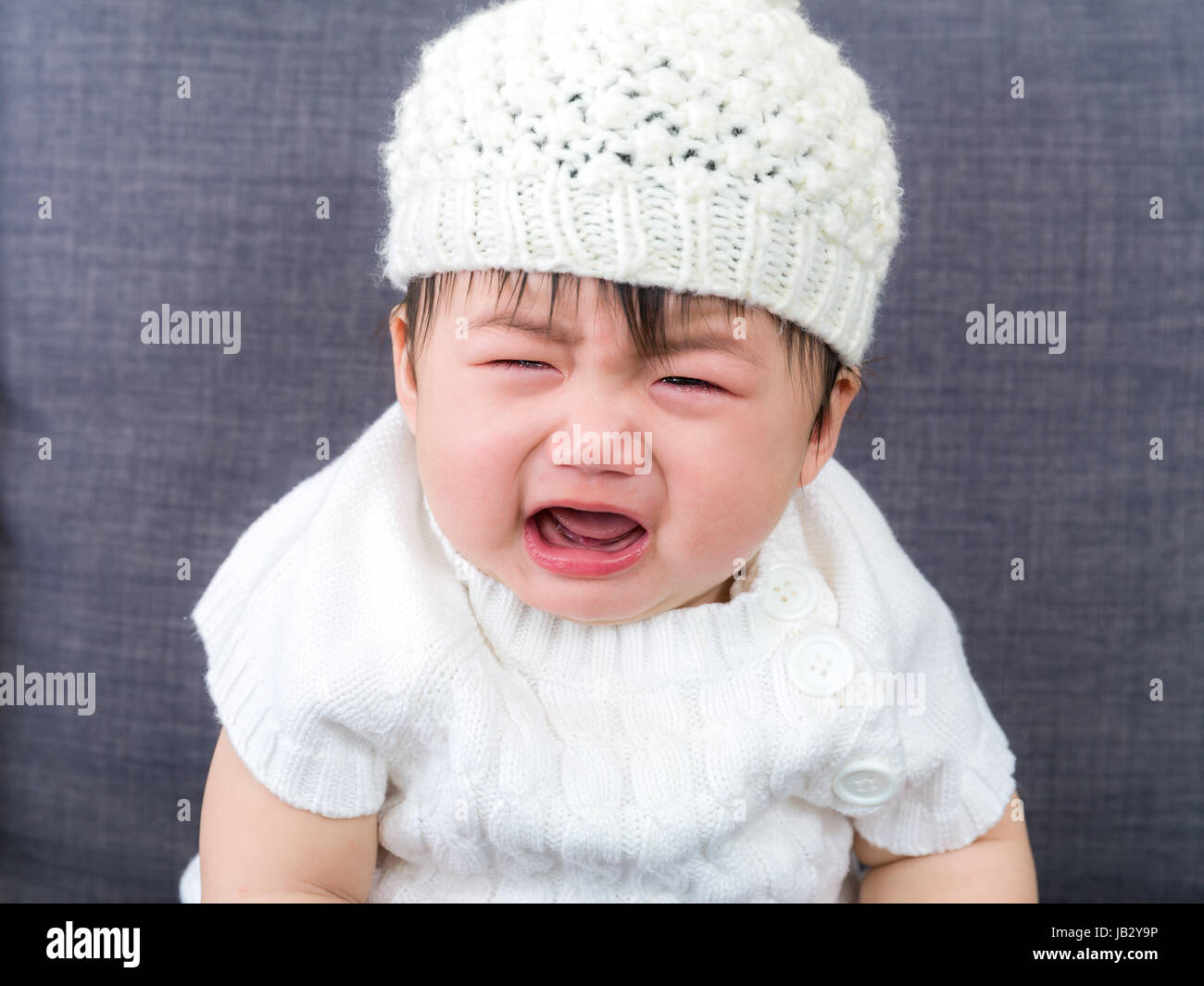 Baby Pout Cry Stockfotos und -bilder Kaufen - Alamy
