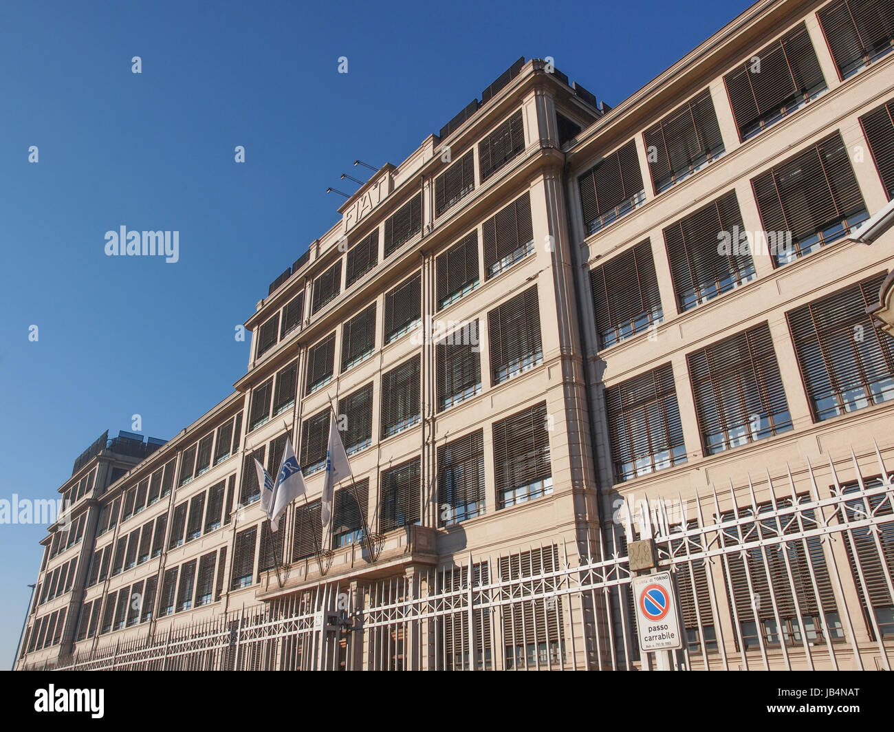 Turin Lingotto Fiat Factory Stockfotos & Turin Lingotto Fiat Factory ...
