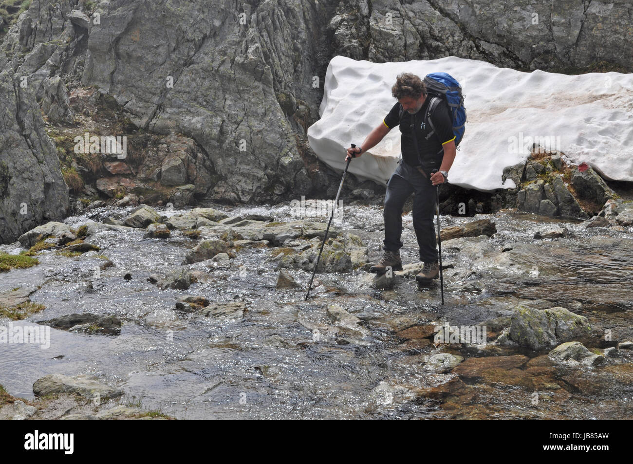 Wanderer bergwanderer -Fotos und -Bildmaterial in hoher Auflösung – Alamy