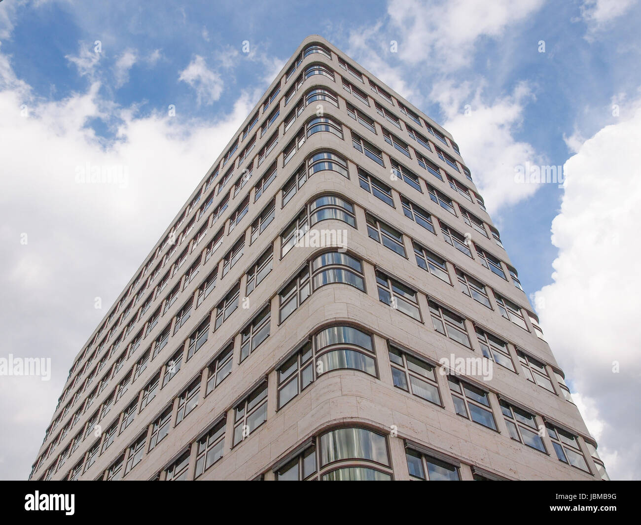BERLIN, Deutschland-: Das Shell-Haus baut aka Gasag ein klassischen ...