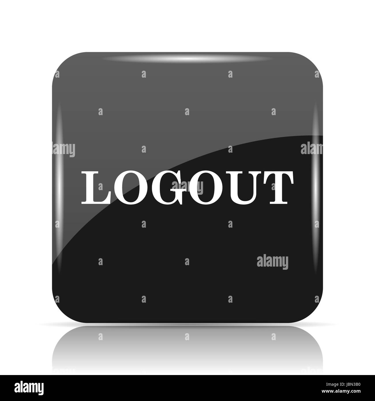 Logout icon -Fotos und -Bildmaterial in hoher Auflösung – Alamy